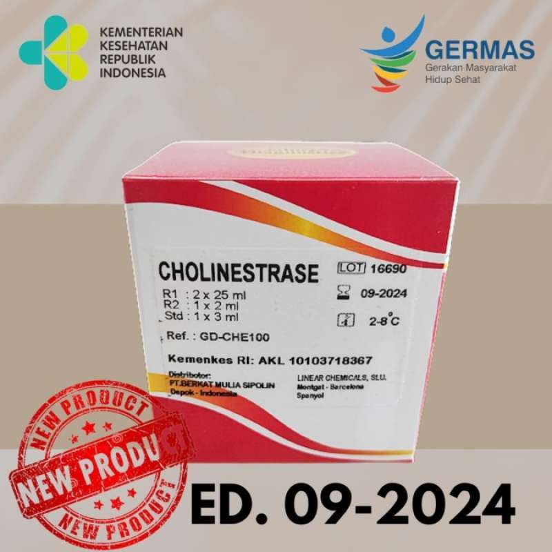 Promo Reagen Cholinesterase - Cholinestrase 2x25 Ml Glory Diagnostics ...