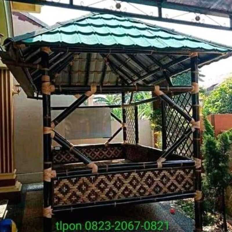 Jual saung bambu/gazebo bambu di Seller Plaza Ambarukmo - Cengkareng ...