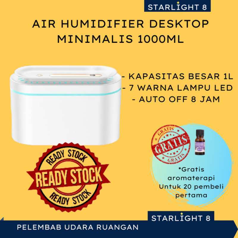 Jual Air Humidifier Pelembab Udara Ruangan Minimalis Kapasitas Besar ...
