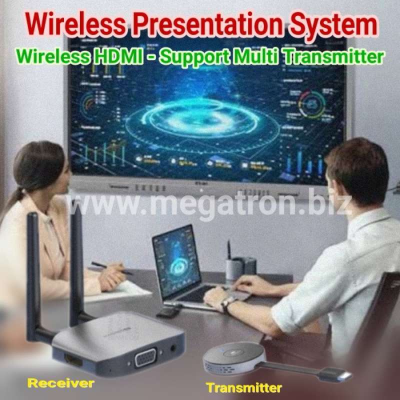 Promo Wireless Presentation System (WPS)- Wireless HDMI Transmitter ...