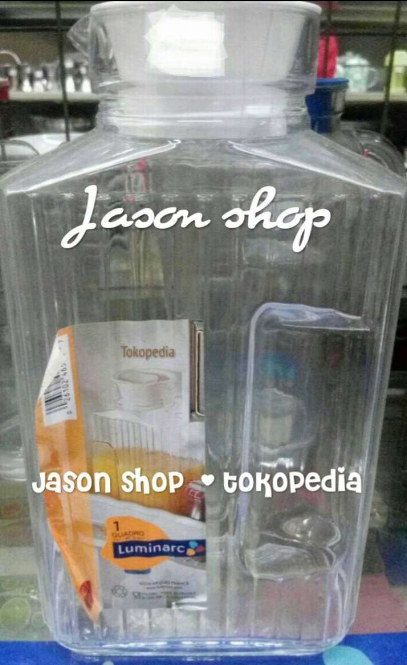 Promo Pitcher Kaca Luminarc Quadro/Glass Pitcher Luminarc Quadro 2L ...