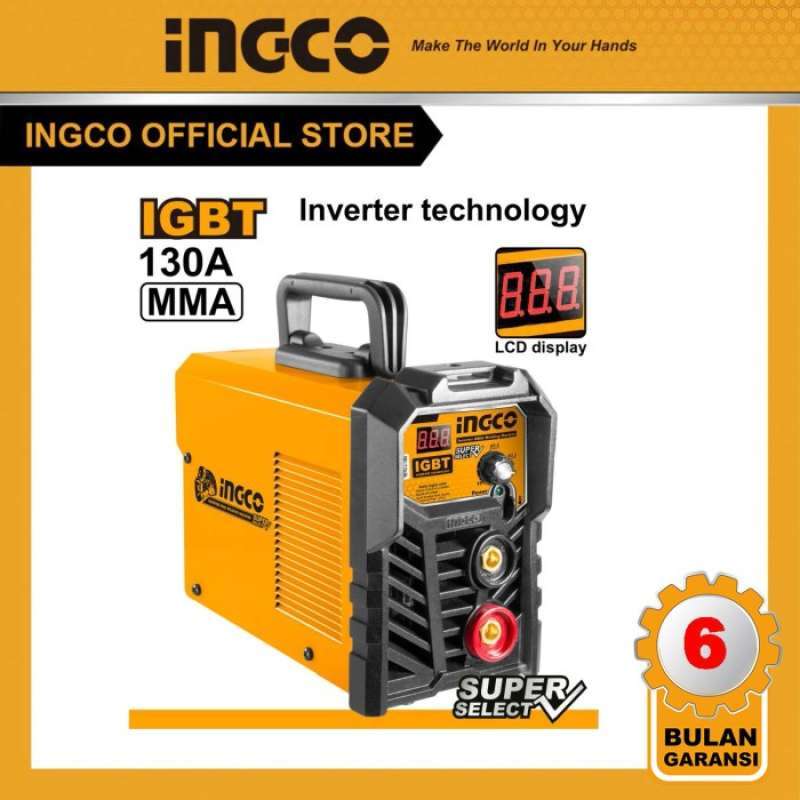 Promo Mesin Las Listrik Mma Welding Inverter 130A Ingco Ing-Mma1302 - 130A Diskon 4% di Seller ...