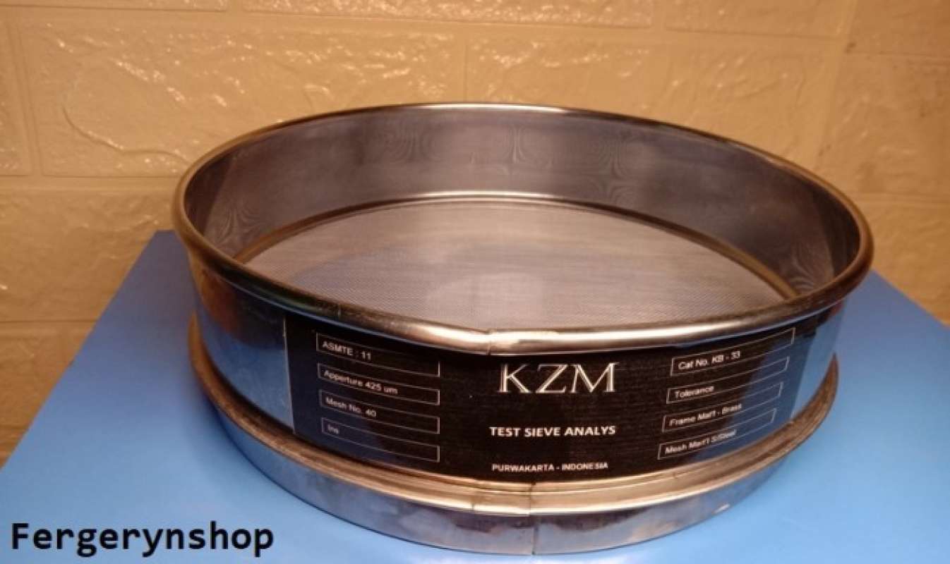 Promo Sieve Test Mesh 40 (425 Um ) Sieve Ayakan Stainless Mesh 40 ( 425 ...