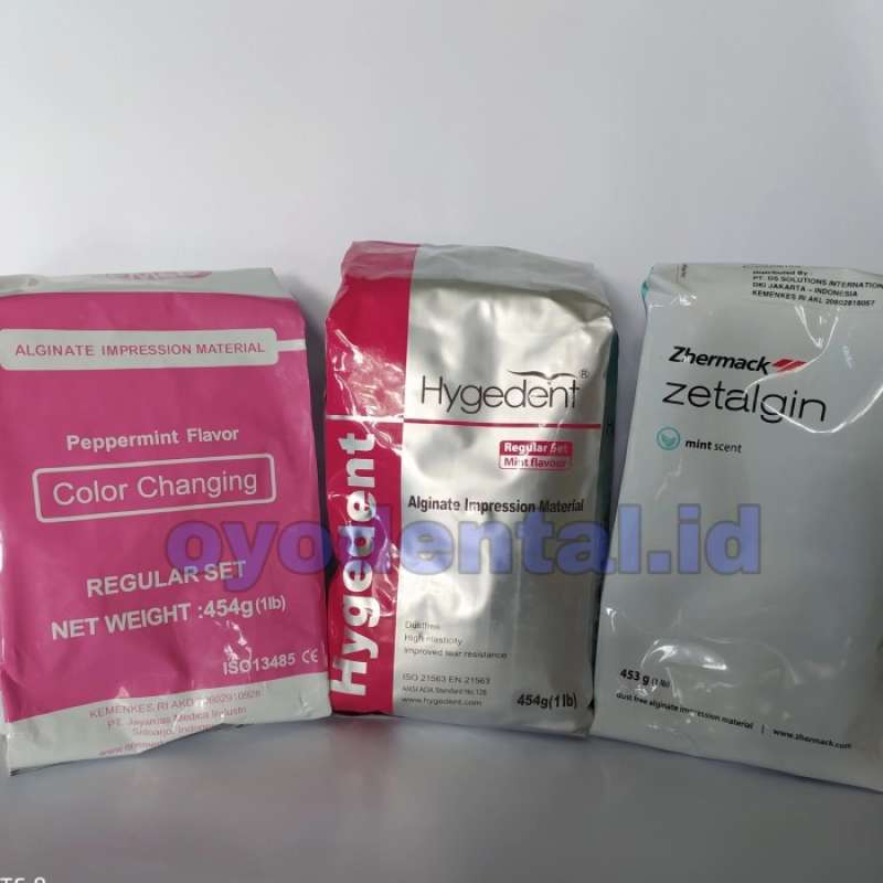 Jual Dental alginat alginate hygedent normal set bahan untuk cetak gigi ...