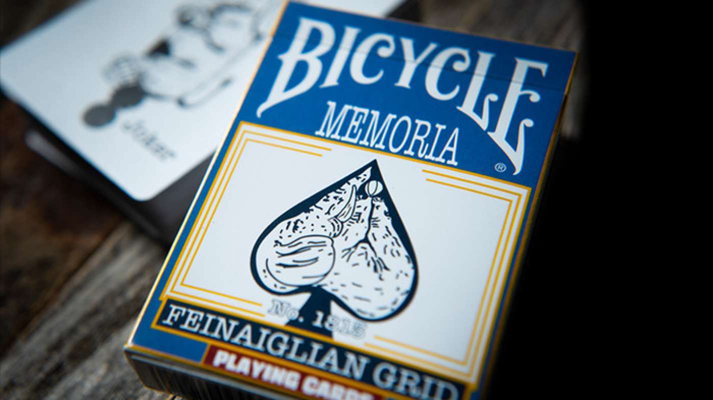 Promo Kartu Remi Memoria Deck (Feinaiglian Grid) Playing Cards Diskon ...