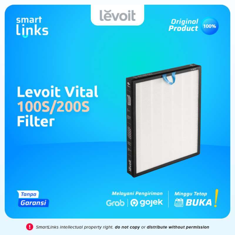 Promo Levoit Vital 100S/200S Replacement Filter HEPA-13 Pet Allergy ...
