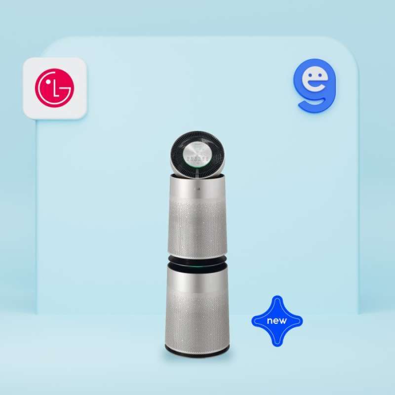 Promo LG Air Purifier SafePlus PuriCare 360º AS10GDSH0 / AS 10GDSH0 ...