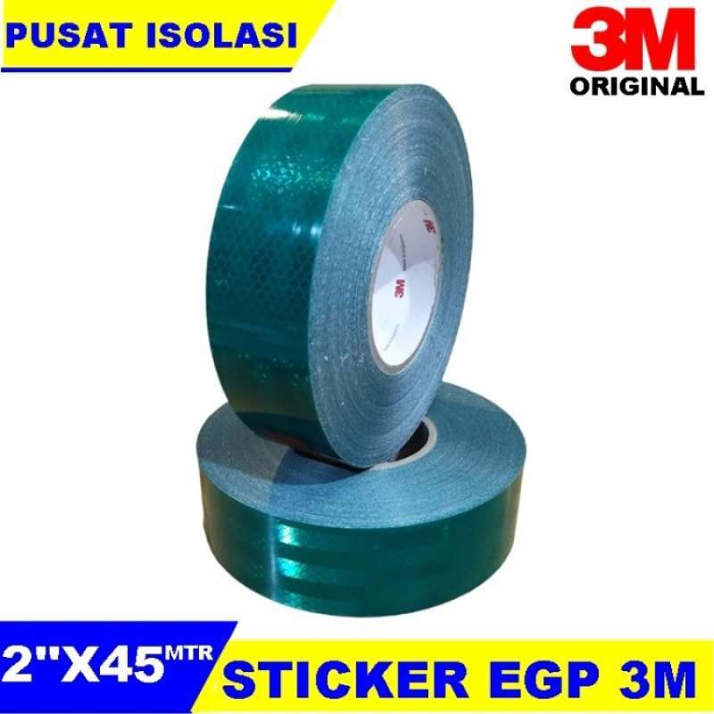 Promo Stiker Mobil 3M Sticker Standar Dishub Sticker 3M Hijau Diskon 23% di Seller Indah Purnama ...