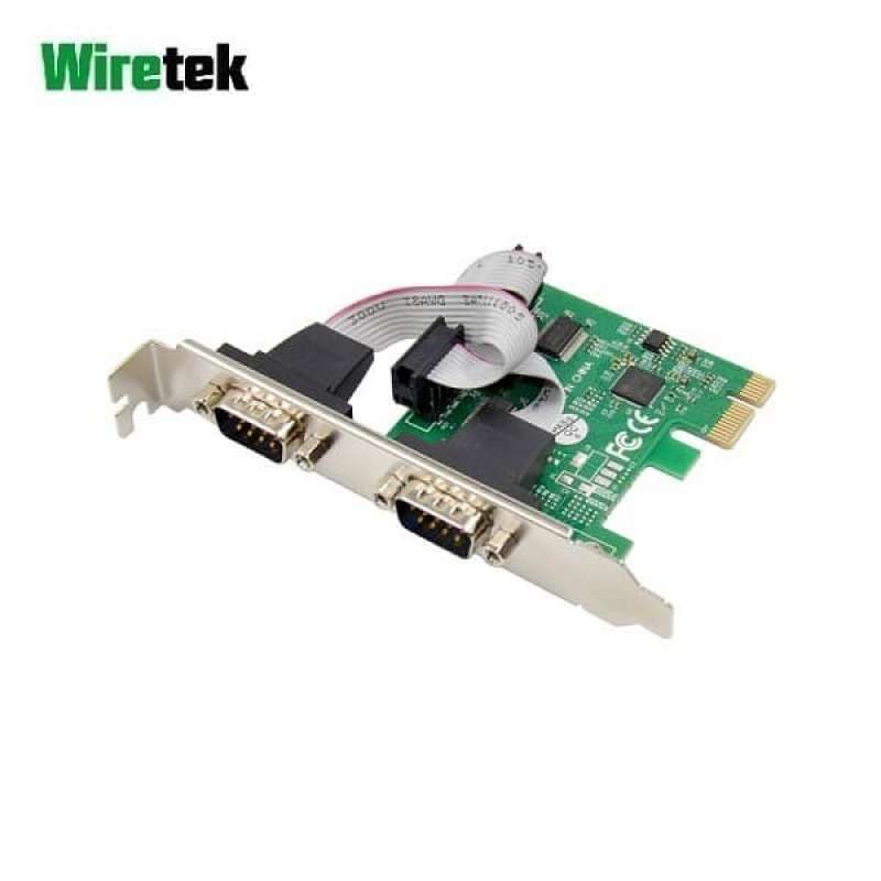 Promo PCI Express Serial DB9 RS232 2port Wiretek Diskon 23% di Seller ...