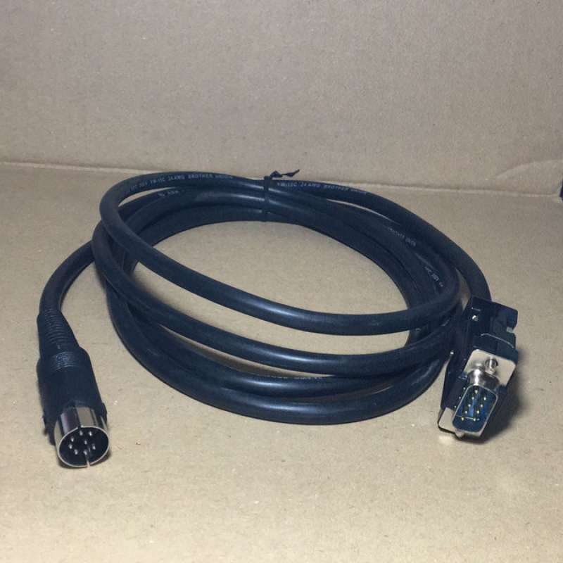 Promo KABEL SERIAL RS232 DB 9 PIN MALE to 8 PIN DIN MALE ASSEMBLY 2 ...