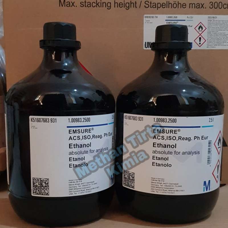 Promo Etanol Merck || Alkohol Merck 1.00983 Diskon 17% di Seller ...