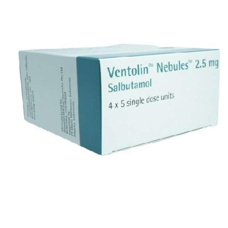 Jual Ventolin 2.5mg Nebules 4`s/salbutamol/asma/sesak Nafas Di Seller ...