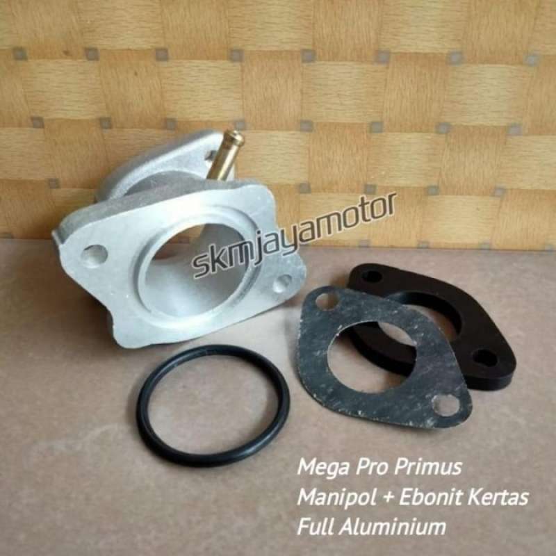 Promo Intake Manifold Manipul Manipol Megapro Primus Alumunium Plus Ebonit Diskon 17% Di Seller ...