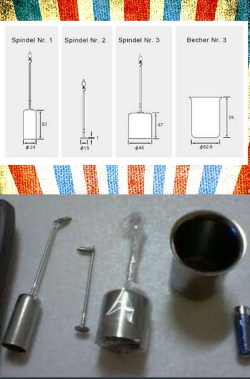 Promo Spindle No 2 . Spindle / Rotor Aksesoris , Merk Rion Viscotester ...