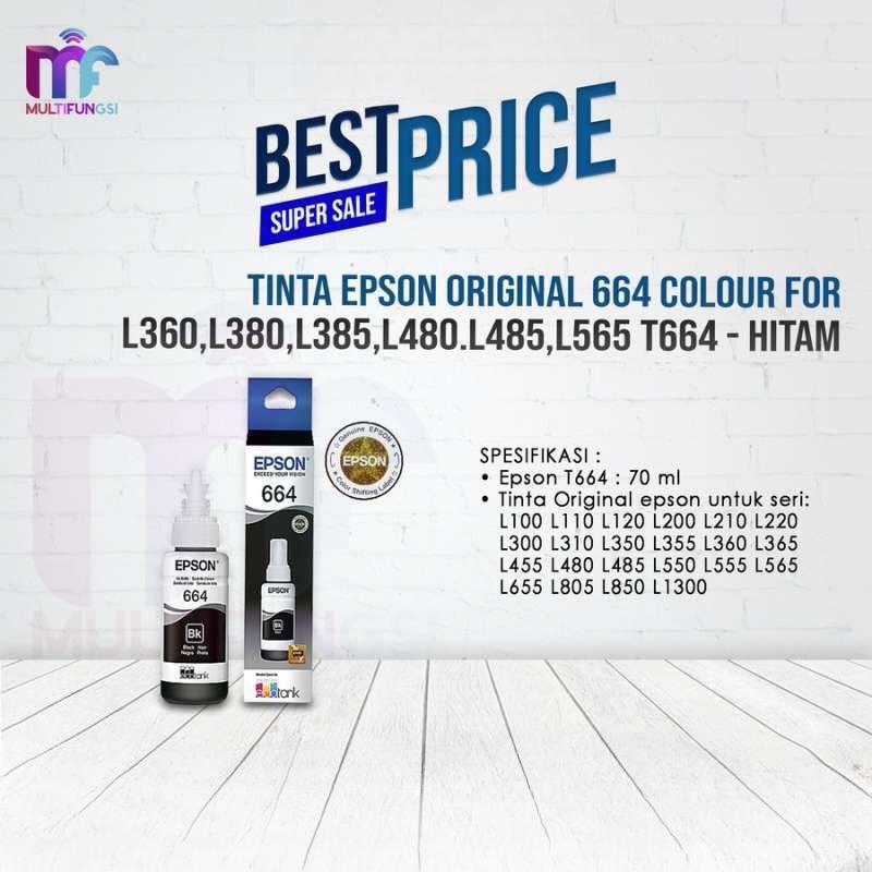 Daftar Harga Tinta Printer Epson Magenta Cyan Black 🔥 Original ...
