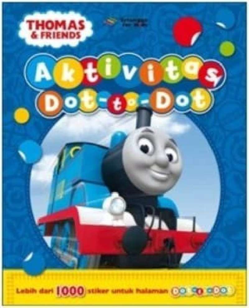 Jual Buku Anak Aktivitas Dot To Dot Thomas And Friends Plus 1000 Stiker ...