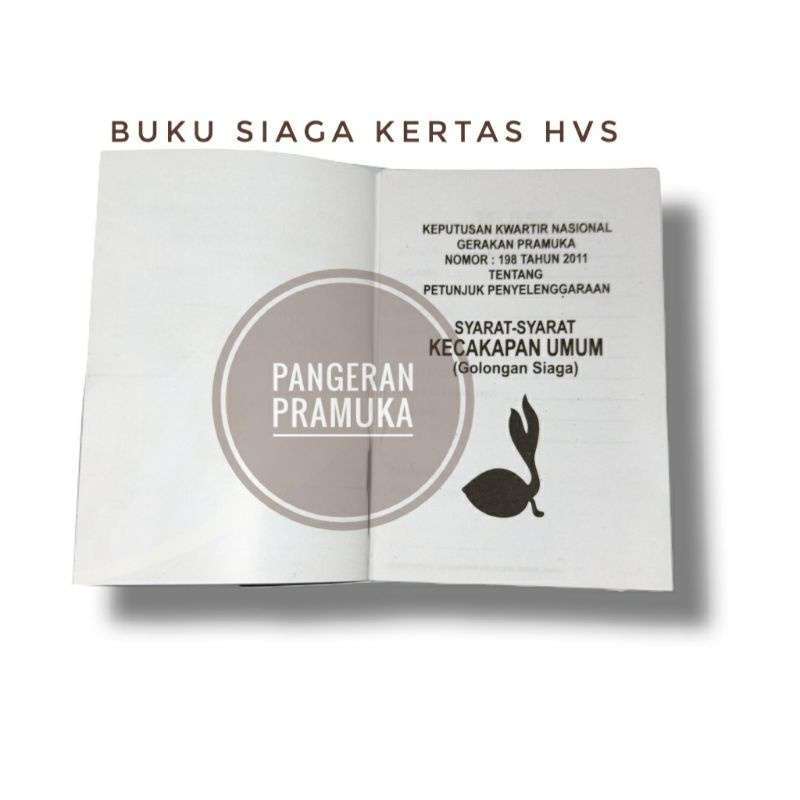 Jual Buku sku siaga pramuka HVS di Seller Pangeran Pramuka - Tanimulya ...