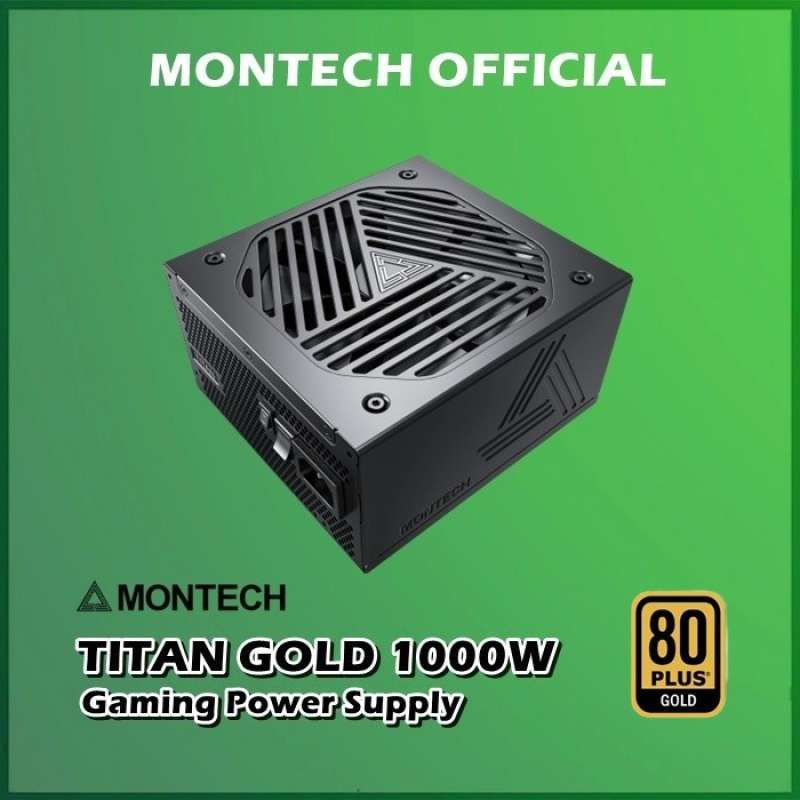 Promo Montech Titan Gold 1000W 80 Plus Fully Modular Power Supply 1000 Watt Diskon 23% di Seller ...
