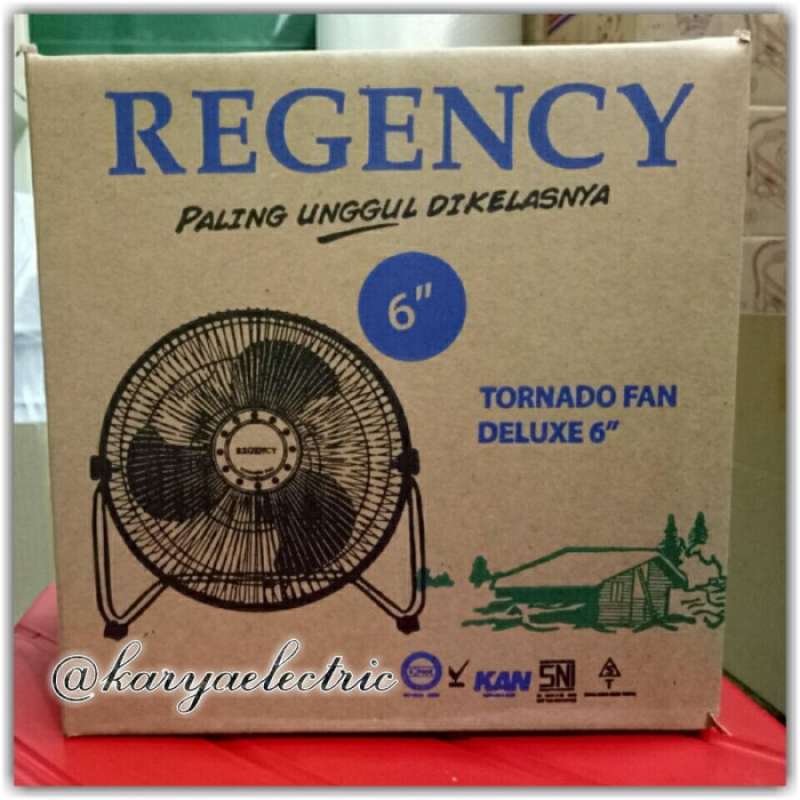 Promo Regency Tornado Fan Deluxe 6 Kipas Angin Meja Regency 6 Diskon 23 ...