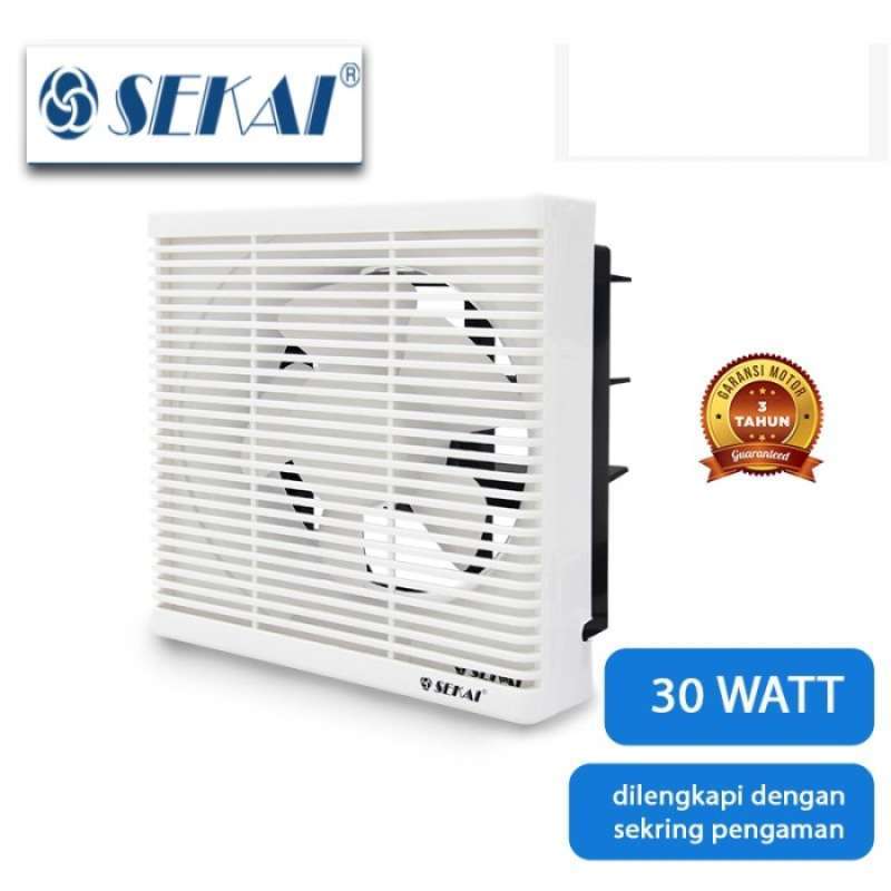 Promo SEKAI Exhaust Fan Dinding / Kipas Angin Hexos 8 Inch - WEF 890 in out Diskon 23% di Seller ...