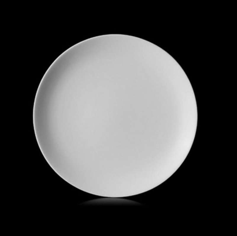 Jual Saint James White Chain Round Plate Piring Bulat Putih Ceramic ...