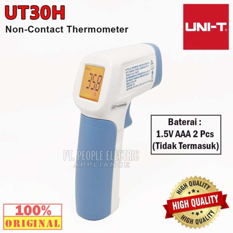 Jual Infrared Thermometer UNI-T UT30H untuk suhu tubuh di Seller Laris ...