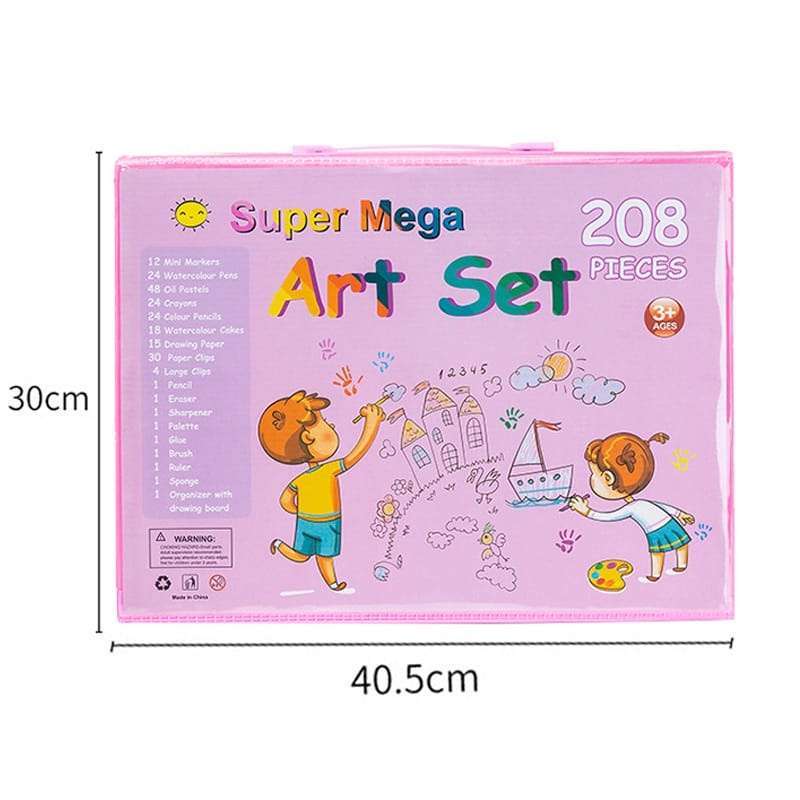 Promo Gu Crayon Set 208pcs / Krayon Mewarnai Anak 208pcs / Pensil Warna ...