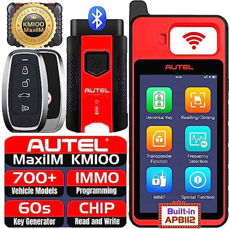 Promo Autel MaxiIM KM100 2023 Version Key Fob Programmer Immobilizer ...