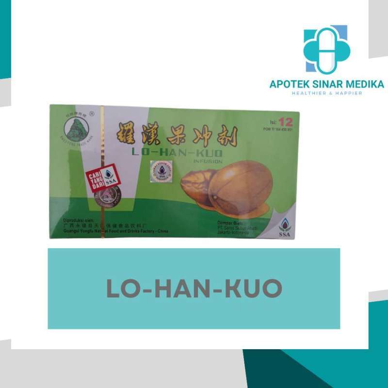 Jual lo han kuo infusion tenggorokan di Seller Apotek Sinar Medika ...