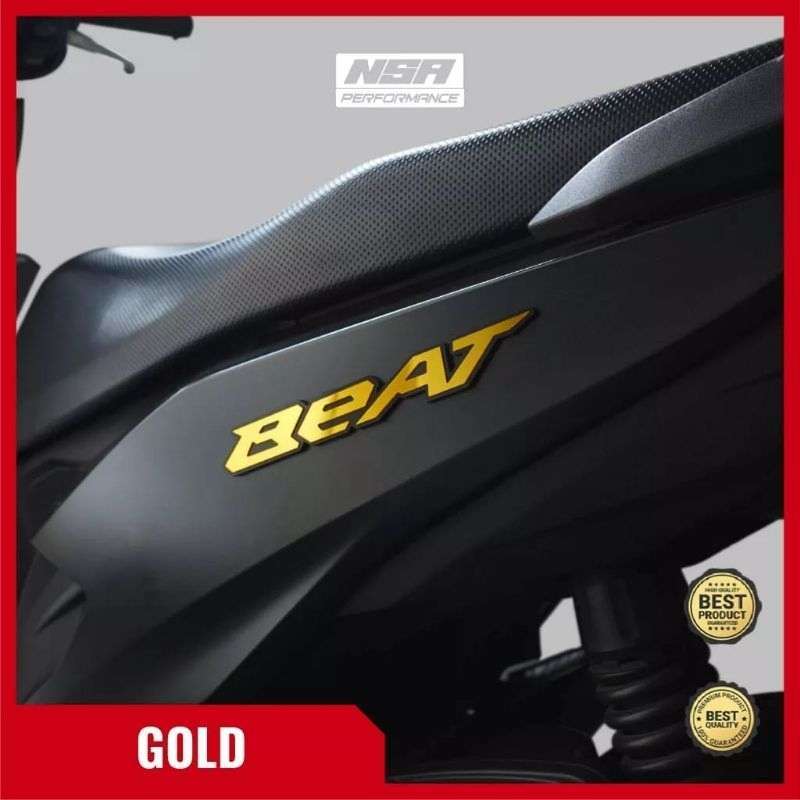 Jual Emblem Beat Timbul Logo Beat Bahan Aluminium Bukan Stiker High ...
