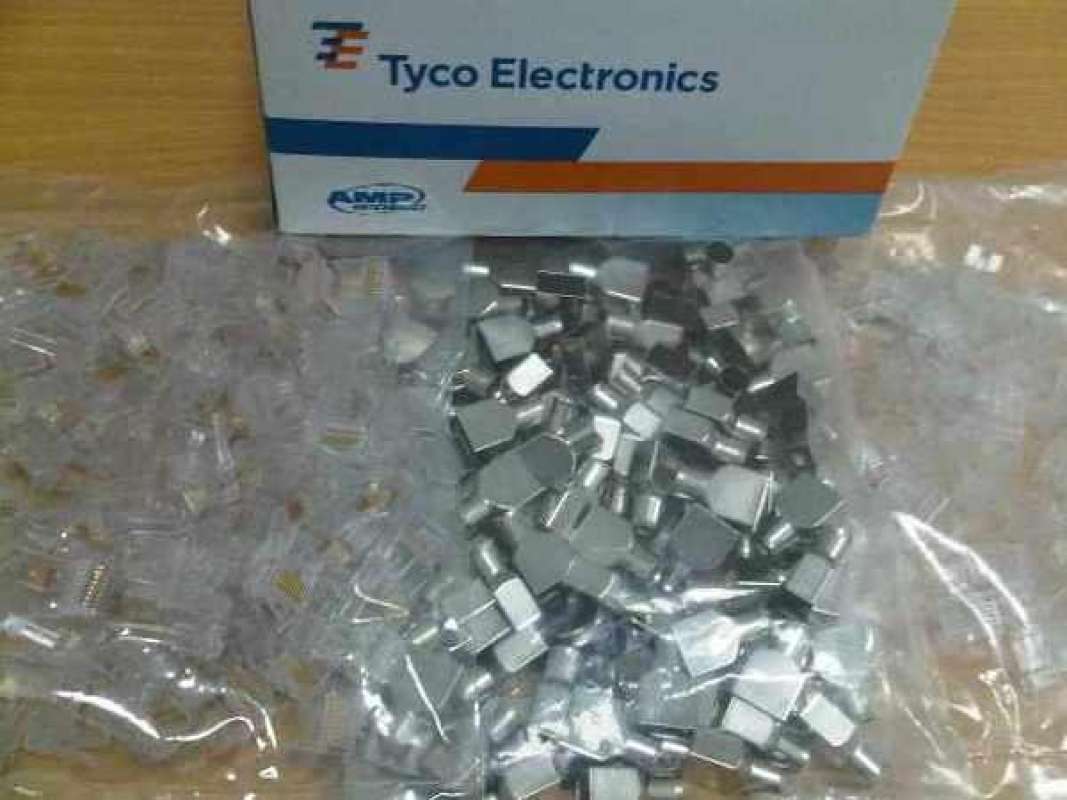 Promo Amp Connector Rj45 Cat 6 (Box Isi 100) Diskon 23% di Seller ...