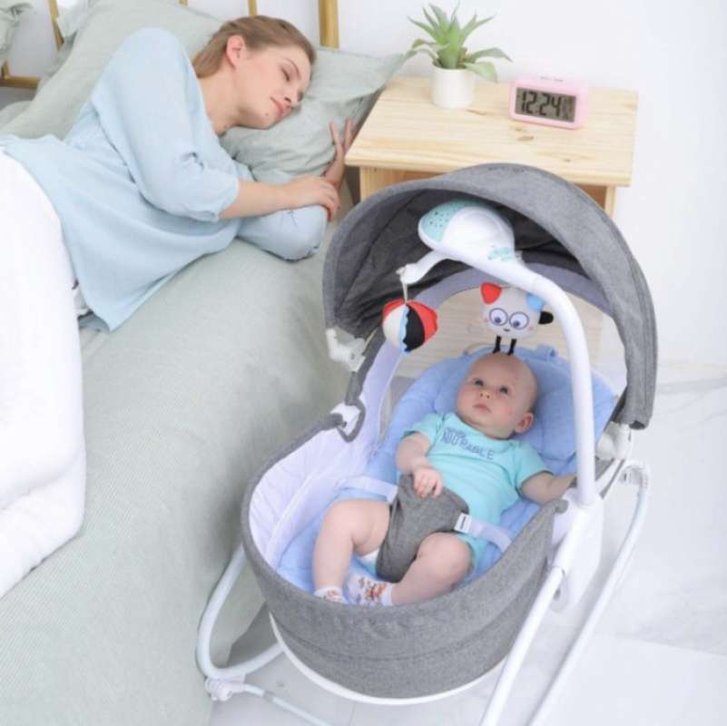 Promo Right Start Sweet Dream Bassinet Auto Swing/ Ayunan Bayi Otomatis ...