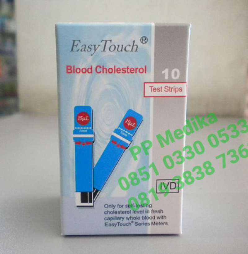 Promo Stik Easy Touch Kolesterol (cholestetol) Diskon 23% Di Seller ...