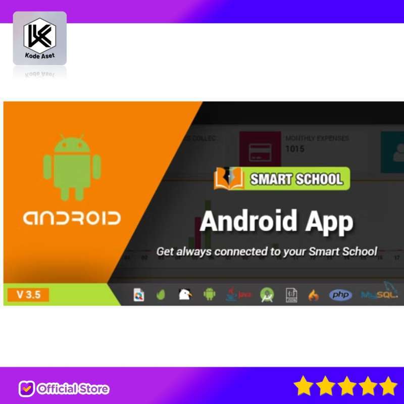 Promo SOURCE CODE APLIKASI SCHOOL MOBILE APPLICATION APLIKASI SIAKAD BY ...