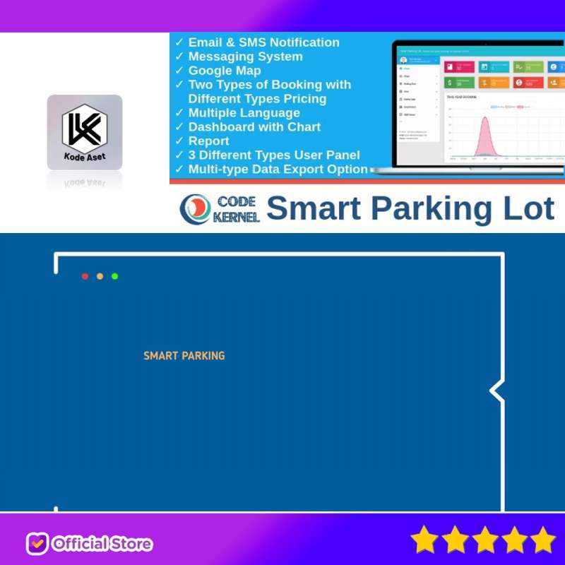 Promo SOURCE CODE APLIKASI CK - SMART PARKING RESERVATION SYSTEM BY KODEASET Diskon 98% di ...