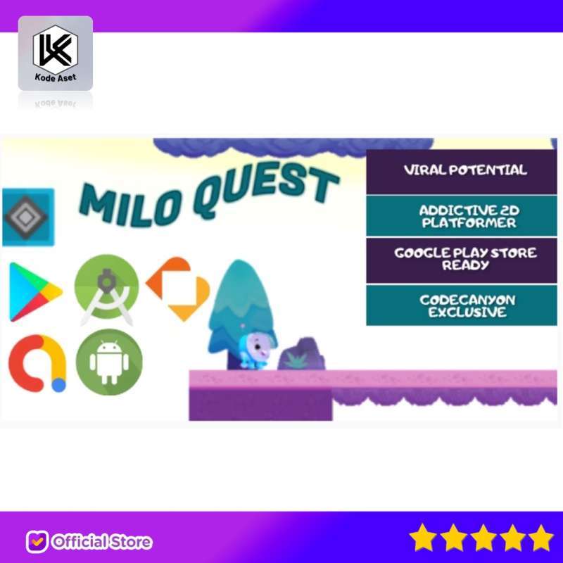 Promo SOURCE CODE APLIKASI MILO QUEST - ANDROID STUDIO - BUILDBOX ...