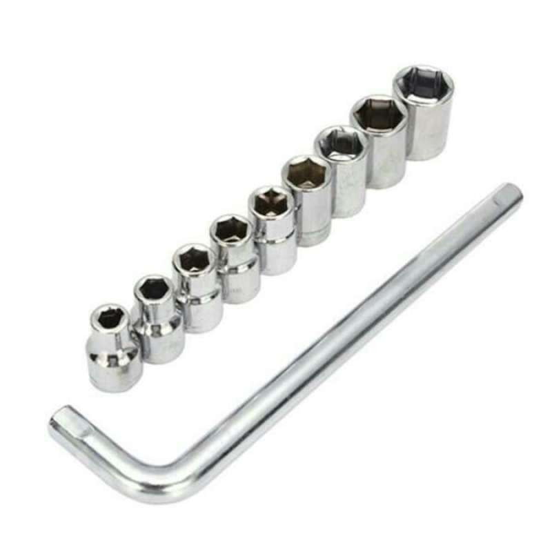 Jual Socket Wrench Set 10 In 1 - Kunci Sok Multiguna Di Seller Tokuniku ...