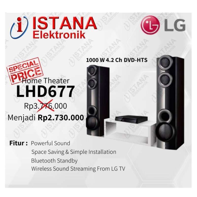 Jual LG SPEAKER HOME THEATER SYSTEM LHD677 di Seller Istana Elektronik ...