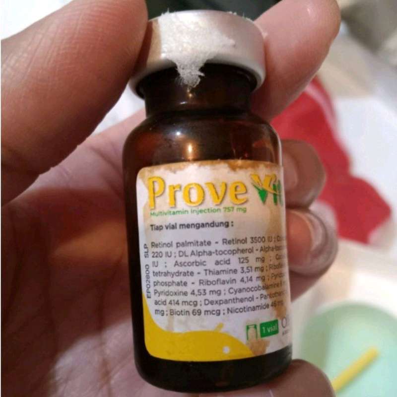 Jual Multivitamin Daya Tahan Tubuh Prove Vit Injection Per Vial di ...