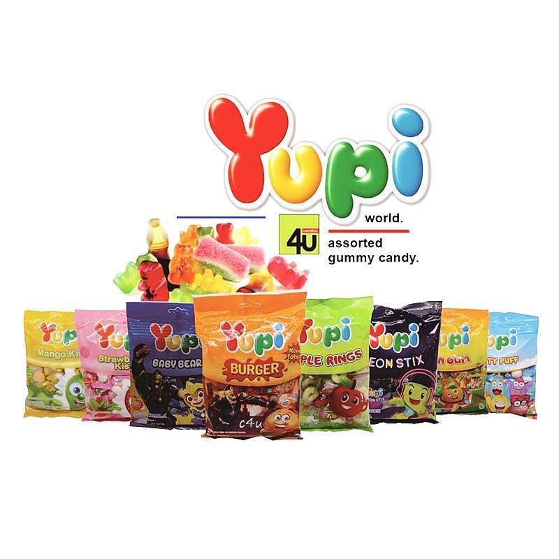 Promo Yupi - Gummy Candy Kemasan Zak Besar - Fun Gum Diskon 13% Di ...