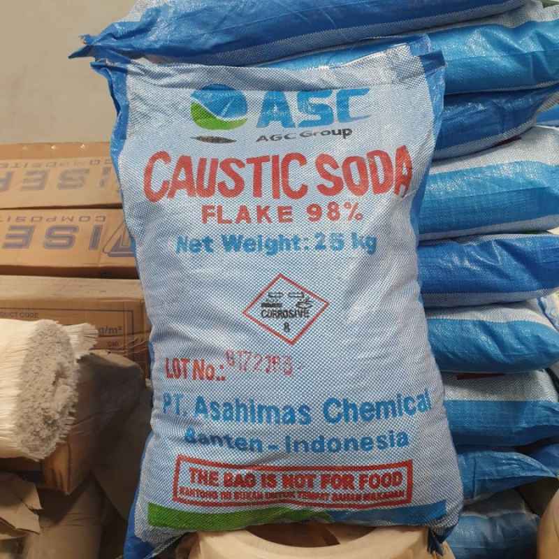 Promo Soda Api / Naoh / Caustic Soda Flake 98 % Asahimas - 25 Kg Diskon ...