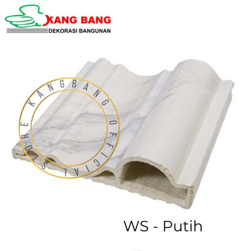 Promo List Profil Dinding Marmer Pvc Ws 3M Per Batang 15Cm 10Cm 8Cm 4Cm ...