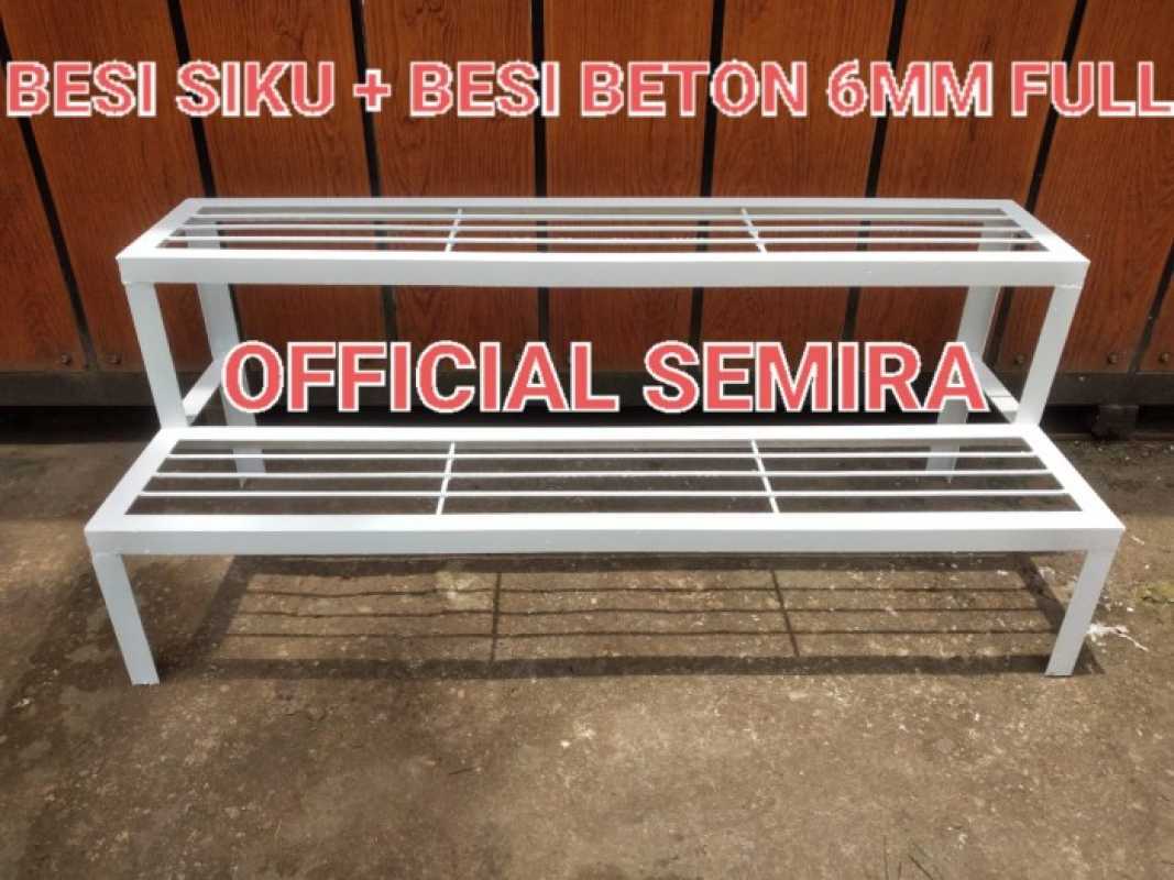 Promo Rak Bunga 2 Tingkat/Tangga 2 Tingkat/Rak Pot Tanaman/Rak Bunga ...