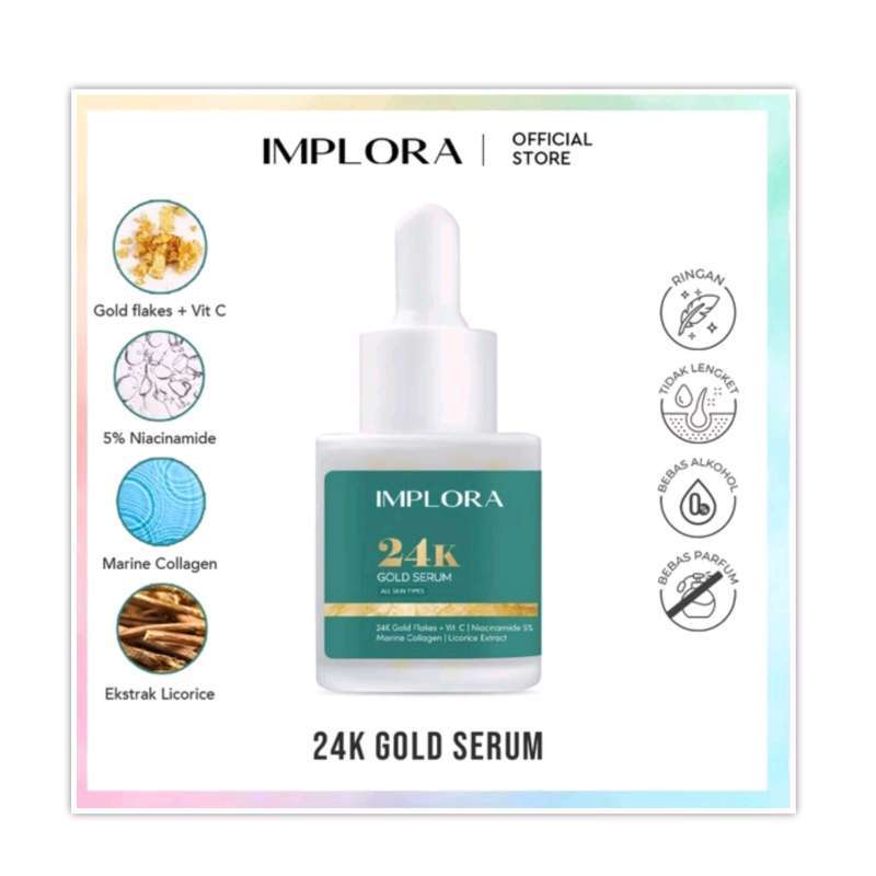 Implora 24 K Serum Lengkap Harga Terbaru Juli 2024 | Blibli