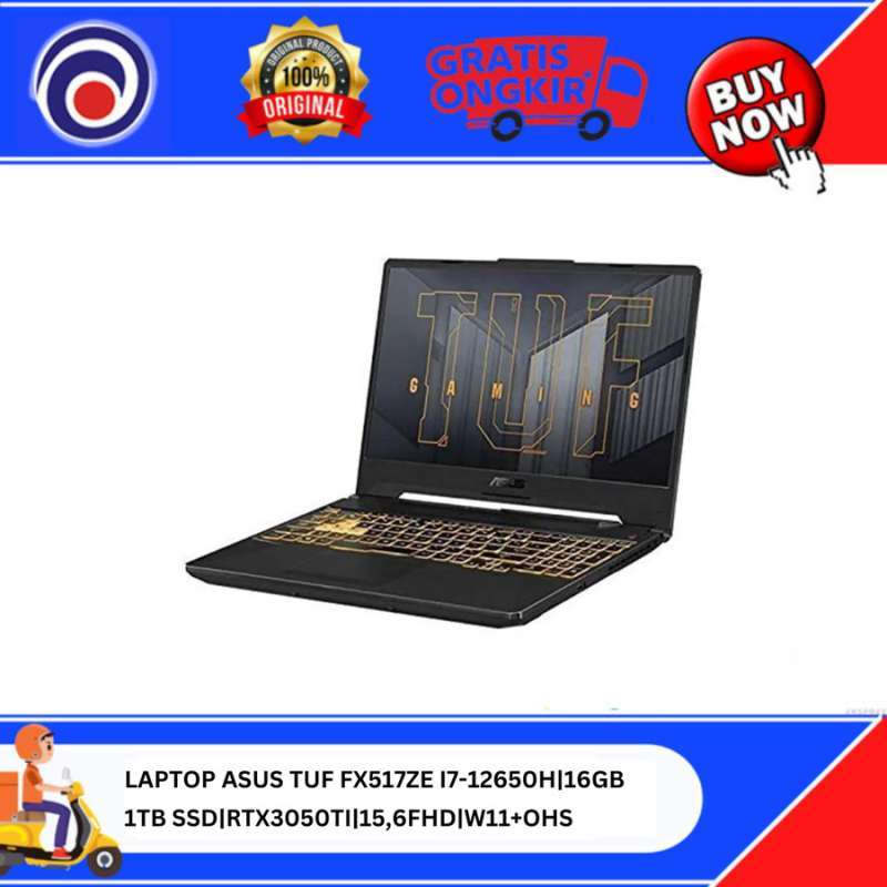 Jual LAPTOP ASUS TUF FX517ZE I7-12650H|16GB|1TB SSD|RTX3050TI|15,6FHD ...