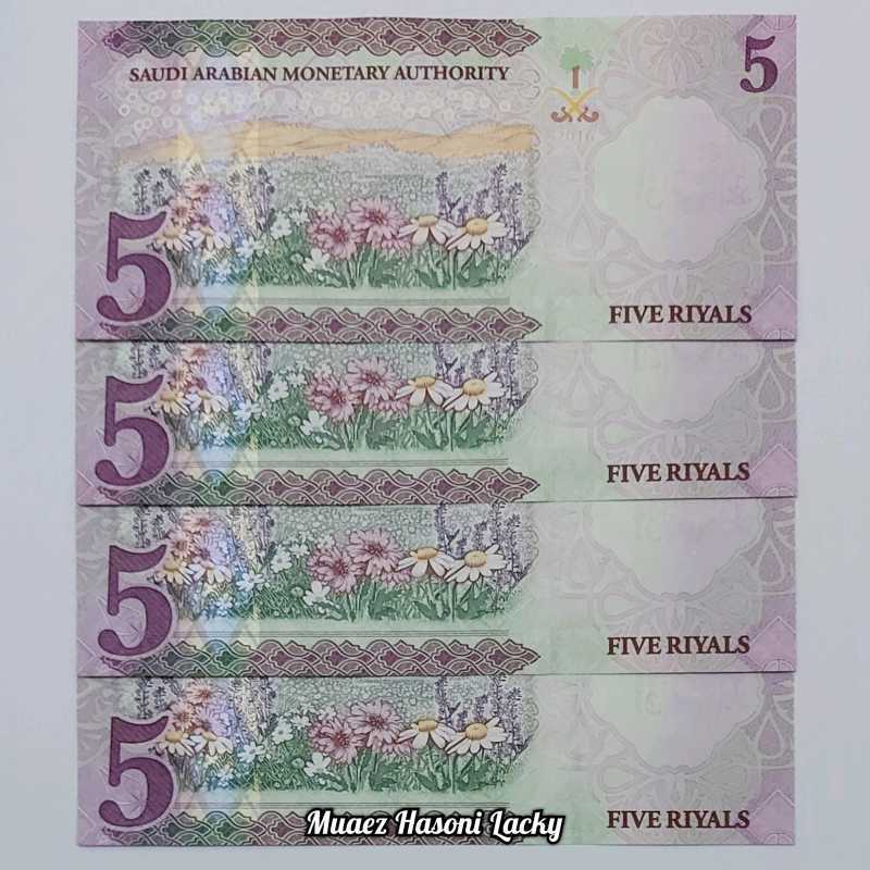 Jual Koleksi Saudi Arabia Riyal Pecahan 5 Riyal Original Di Seller ...