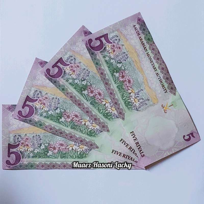 Jual Koleksi Saudi Arabia Riyal Pecahan 5 Riyal Original Di Seller ...