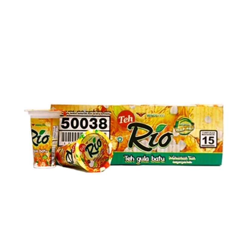 Jual Teh Rio Rasa Original /gula Batu 1dus (24pcs) Di Seller 3key ...