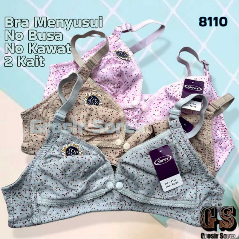 Promo Bra Bh Ibu Menyusui Sorex Nursing Bra Tanpa Kawat Sorex 8110 ...