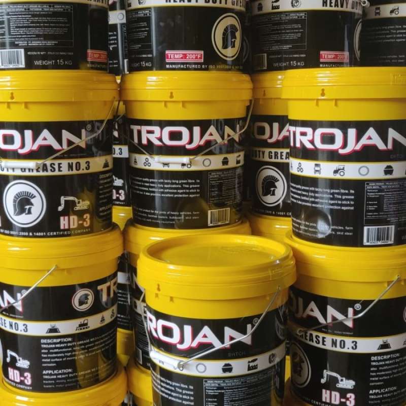 Promo TROJAN HEAVY DUTY GREASE HD-3 (15KG/PAIL) Diskon 23% di Seller DMC BINTARO - Karang ...